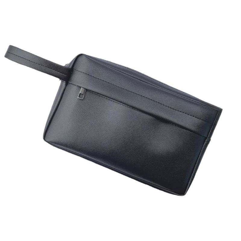 Jual Handbag Tas Pouch bag Pria Wanita Polos Kulit Sintetis Anti Air ...