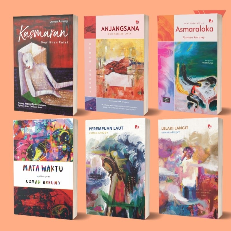 Jual Iyig - Paket Buku Usman Arrumy/Kasmaran/Anjangsana/Mata Waktu/Asmaraloka/Perempuan Laut ...