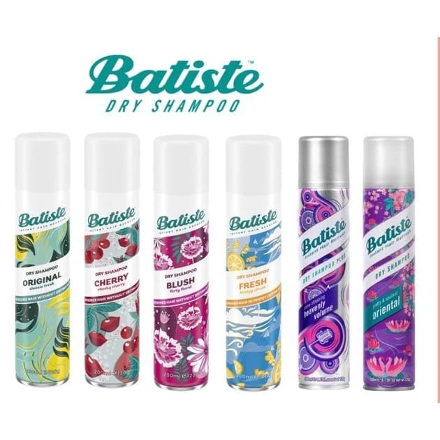 Jual BATISTE Dry Shampoo 200ml | Shopee Indonesia