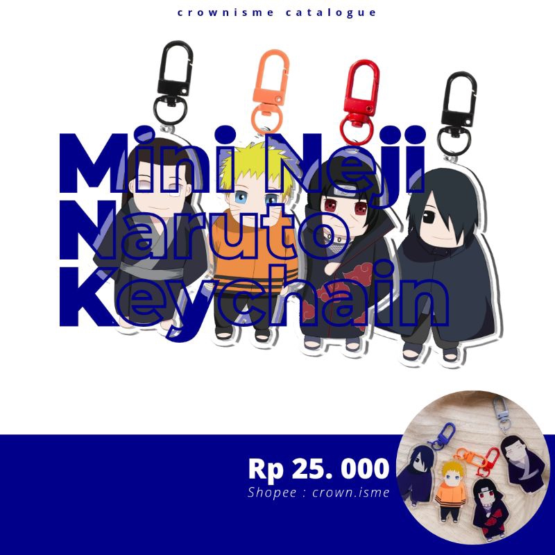 Jual [PRE ORDER] Naruto Keychain : Mini Version | Shopee Indonesia