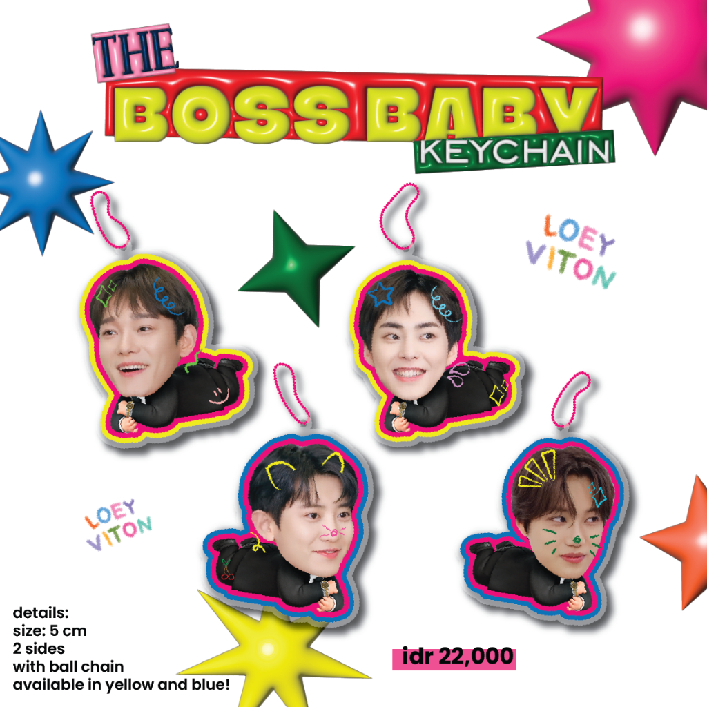 Jual exo - the boss baby keychain @loeyviton | Shopee Indonesia