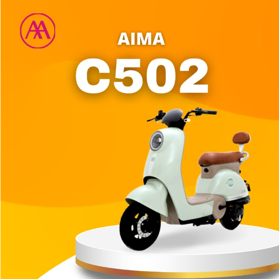 Jual Sepeda Listrik AIMA C502 400Watt | Shopee Indonesia