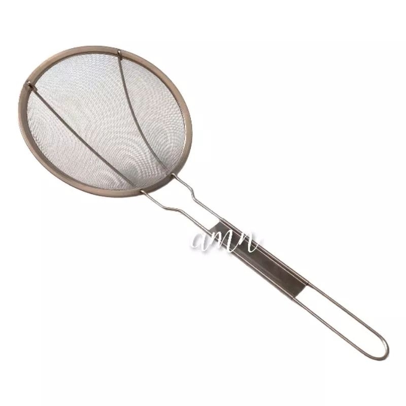 Jual Serok Gorengan Saringan Halus Stainless Lembut UK 22cm | Shopee ...