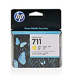 Jual Hp 711 29ml Yellow Designjet Ink Catridge Original ( cz132a ...
