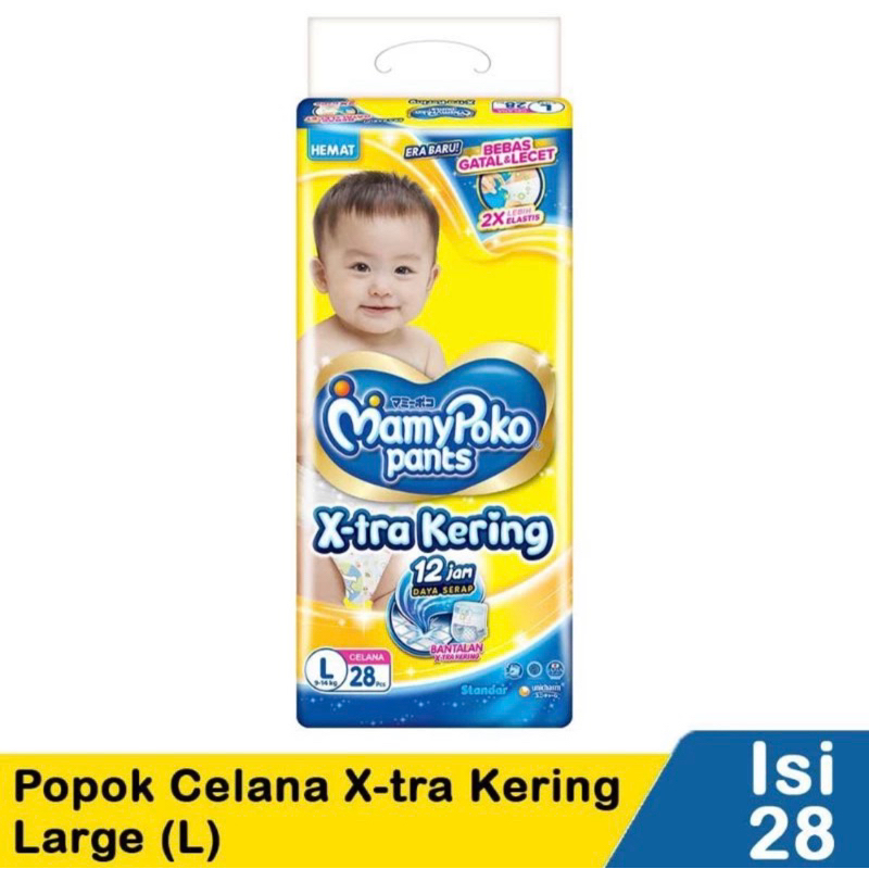Jual MamyPoko X-tra Kering L28 | Shopee Indonesia