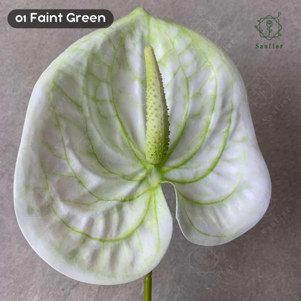 Jual Bunga Anthurium Artificial / Kuping gajah Buatan palsu Hiasan ...