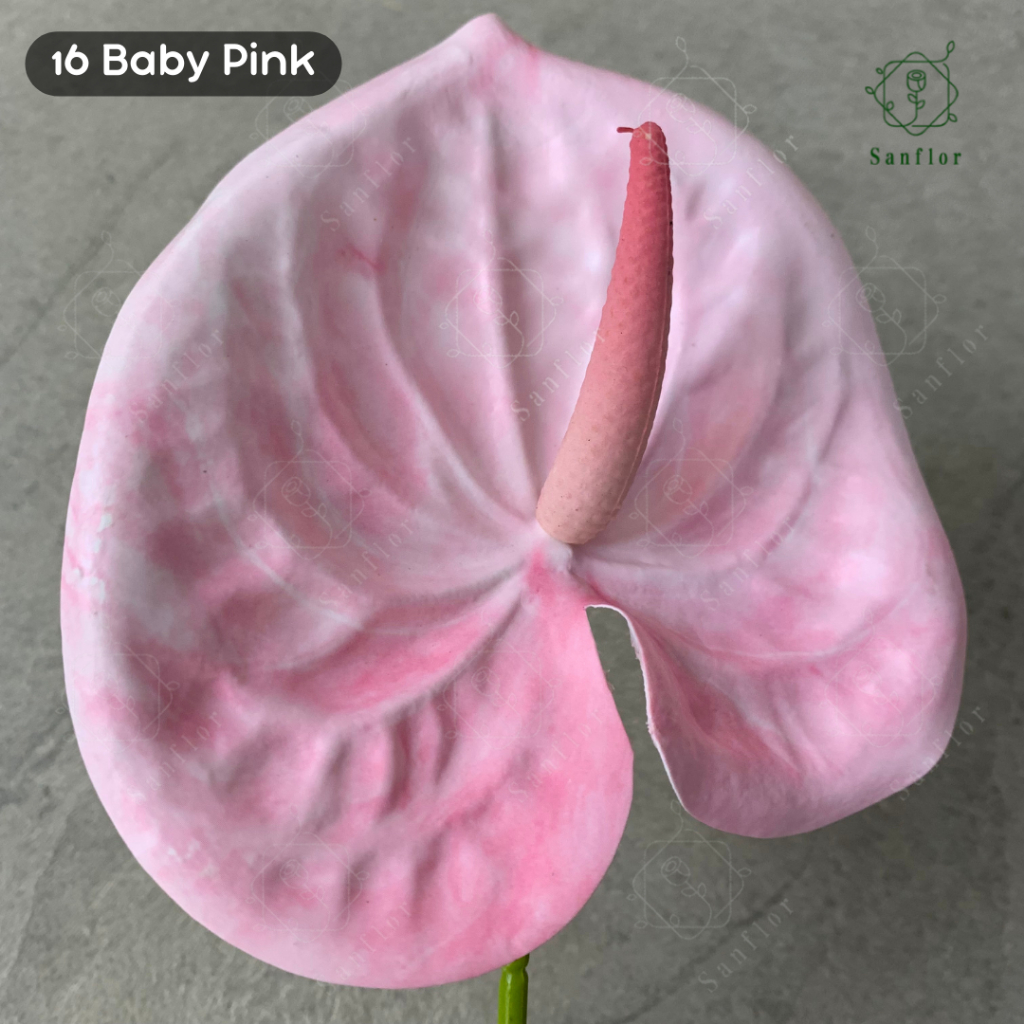 Jual Bunga Anthurium Artificial / Kuping gajah Buatan palsu Hiasan ...