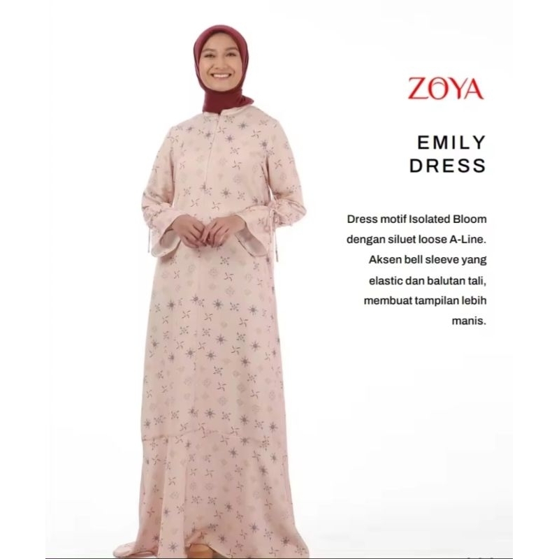 Jual EMILY DRESS BY ZOYA | Shopee Indonesia