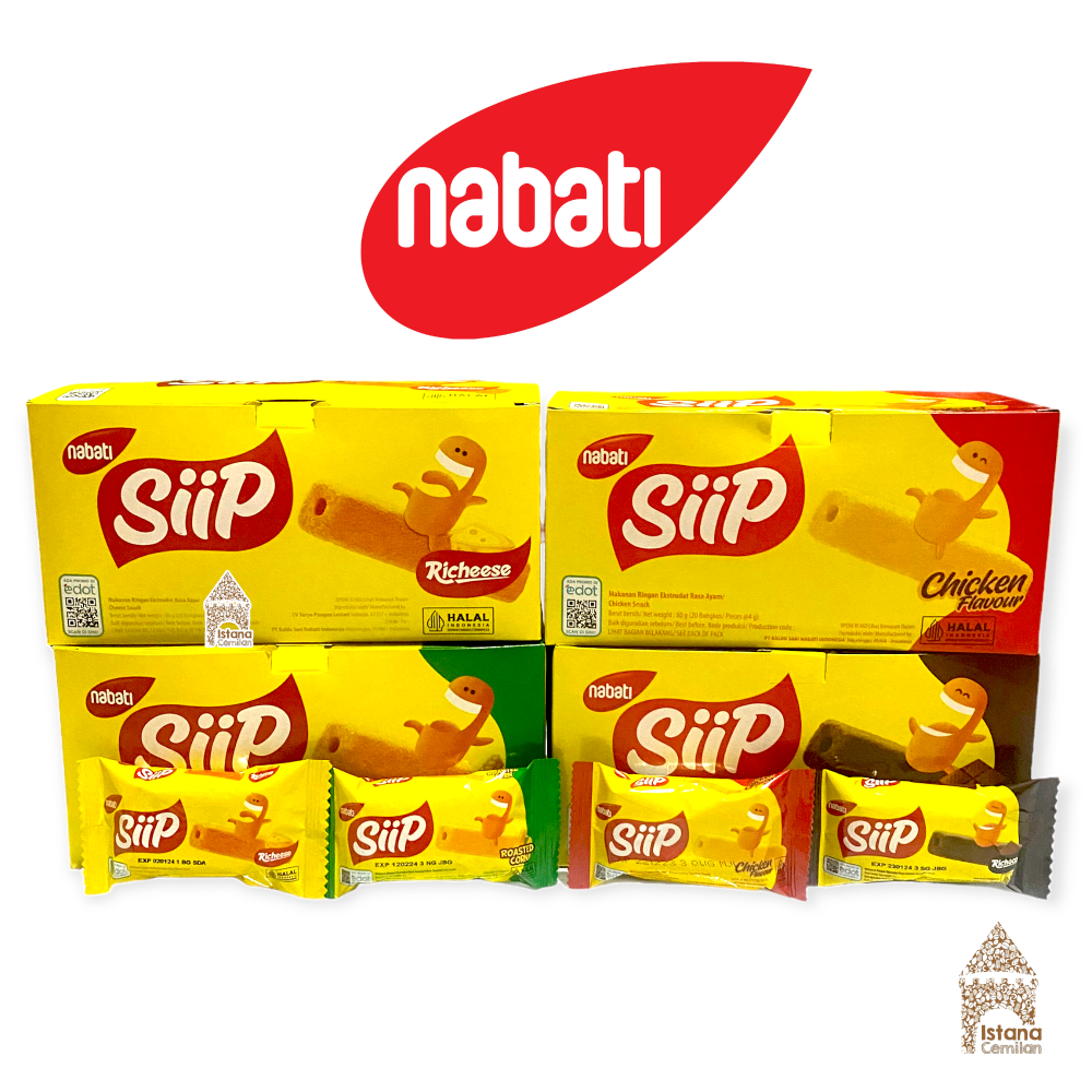 Jual Richeese Nabati Siip Rasa Komplit BOX (Isi 20 pcs) | Shopee Indonesia