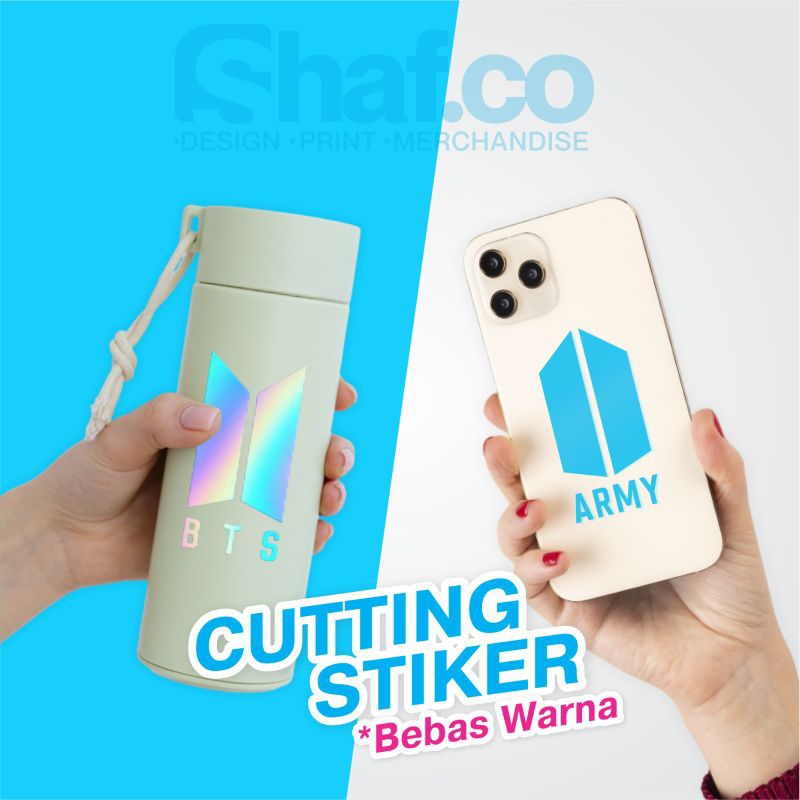 Jual STIKER CUTTING BTS DAN ARMY UNTUK HELM HP TUMBLER MOTOR MOBIL DLL ...