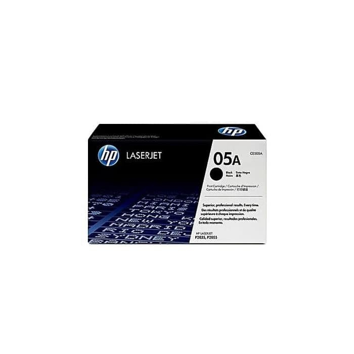 Jual HP LaserJet Black 05A Print Cartridge ( CE505A ) | Shopee Indonesia