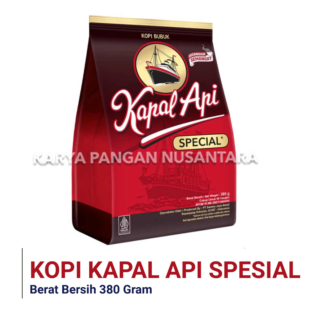 Jual KOPI KAPAL API KOPI BUBUK KAPAL API SPESIAL KOPI KAPAL API PACK ...