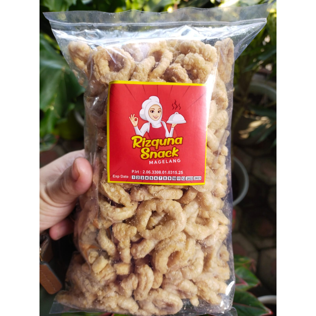 Jual lanting udang snack Rizquna asli magelang | Shopee Indonesia