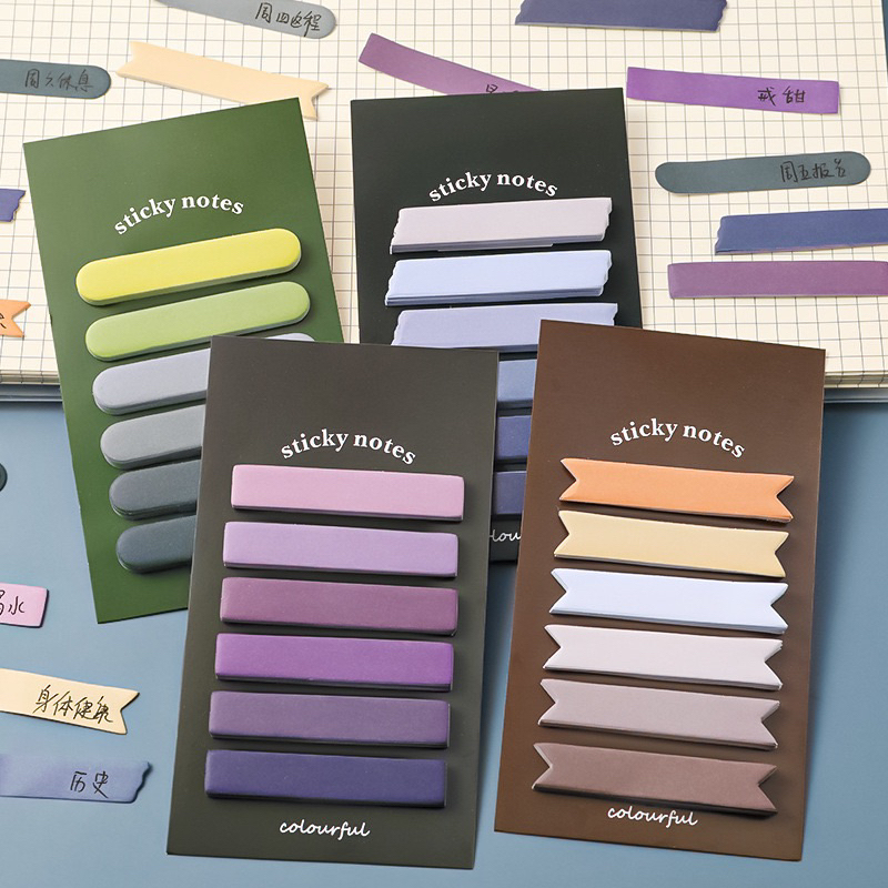 Jual STICKY NOTES CLASSIC RETRO KERTAS DECO JOURNALING MURAH | Shopee ...