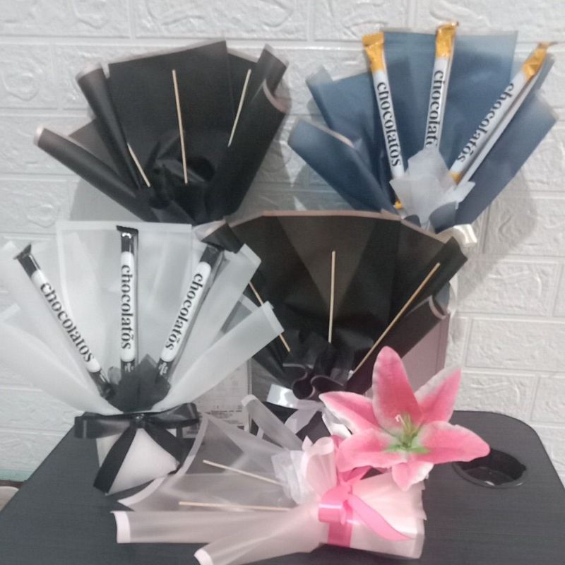 Jual MINI Buket Kerangka Tinggi 25 cm|Hadiah Ultah, Wisuda, Sidang dll ...