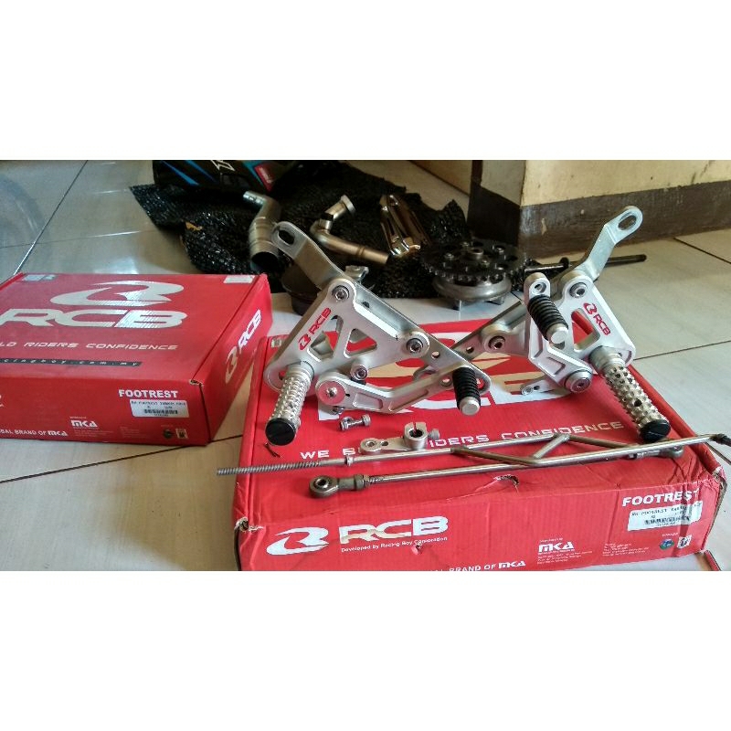 Jual FOOTSTEP/UNDERBONE RACING BOY JUPITER Z TROMBOL UNIVERSAL | Shopee ...