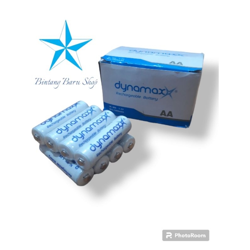 Jual Baterai Cas Dynamax Aa Rechargeable Battery A2 Shopee Indonesia