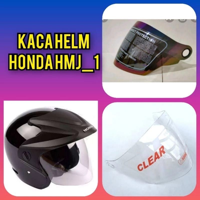 Jual KACA HELM HONDA TRX 3 / KACA HELM HONDA HMJ - 1 PNP / OJOL GRABE ...