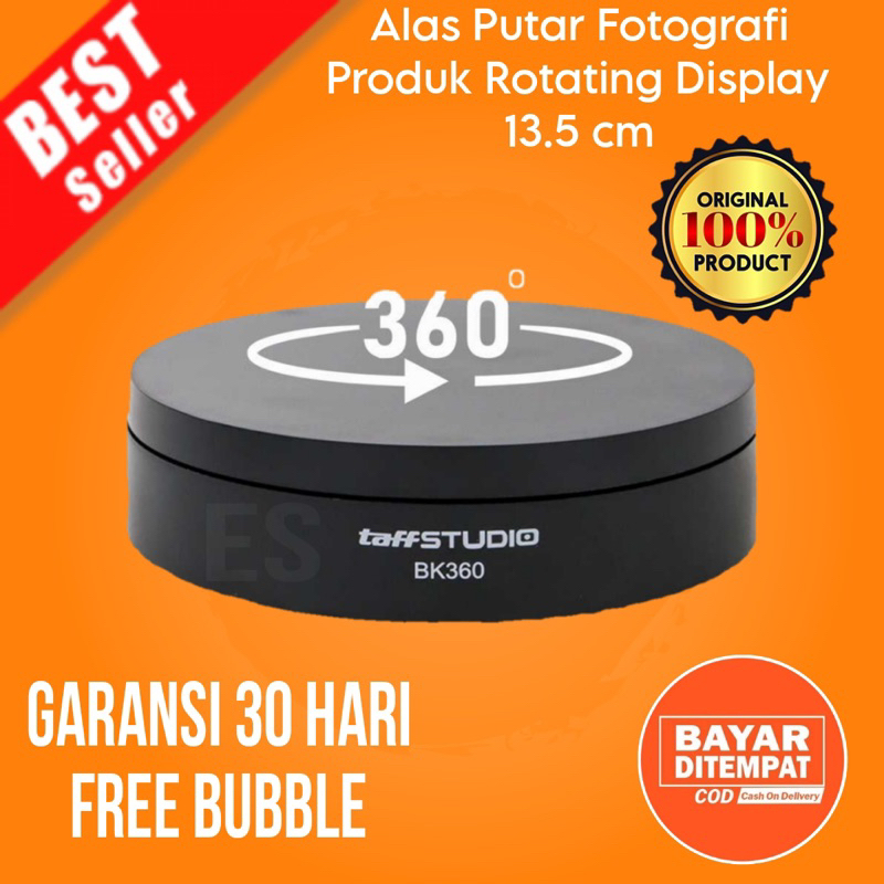Jual TaffSTUDIO Alas Putar Fotografi Rotating Display Stand Base 13.5cm ...