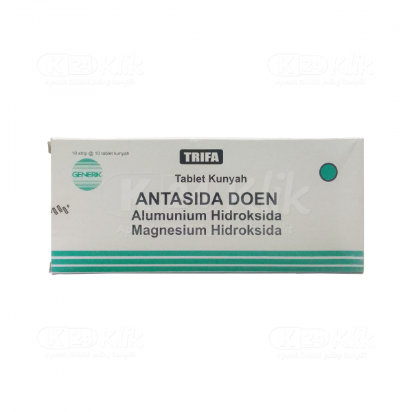 Jual Antasida Doen Trifa Isi 100 Tablet / Per Bok - Obat Maag | Shopee ...