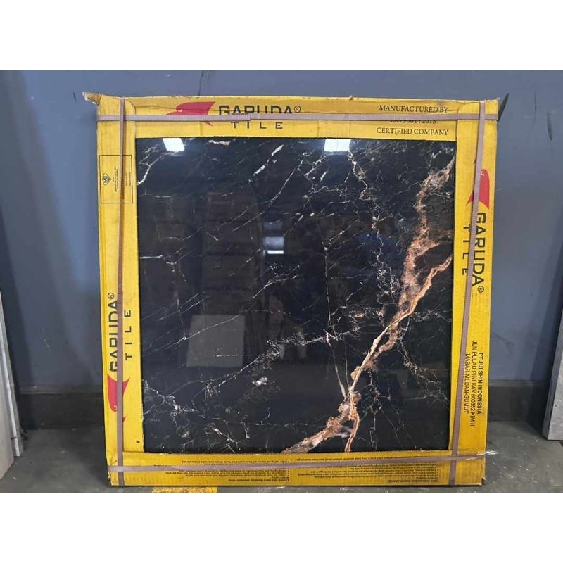 Jual Granite lantai 80x80 Maggior black / Garuda tile / Glazed Polished ...