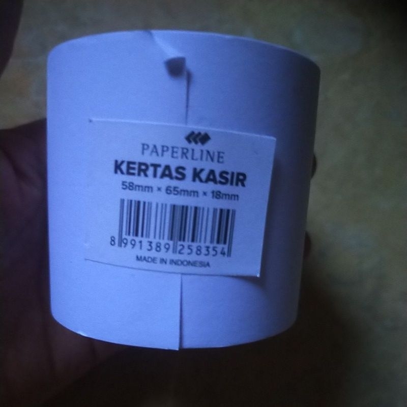 Jual KERTAS KASIR ROLL 58 x 65 x 18 mm ( 1 ROLL ) | Shopee Indonesia