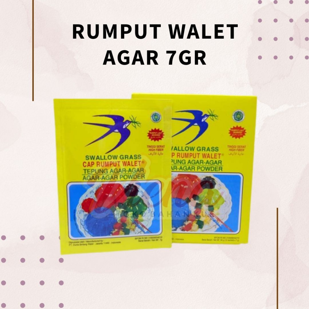 Jual Rumput Walet Agar 7gr - Swallow Grass 7gr | Shopee Indonesia