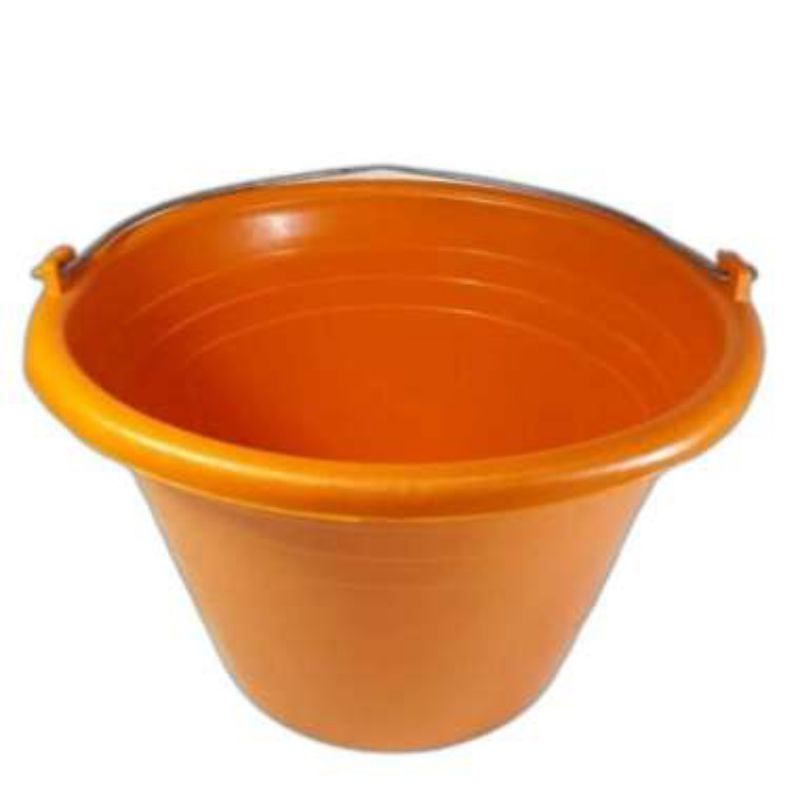 Jual EMBER KECIL ORANGE UKURAN 14 / EMBER TIMBA COR SEMEN | Shopee ...