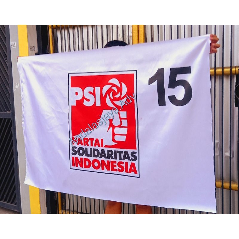 Jual BENDERA PSI Uk.100cm X150cm ( Dasar Putih) | Shopee Indonesia