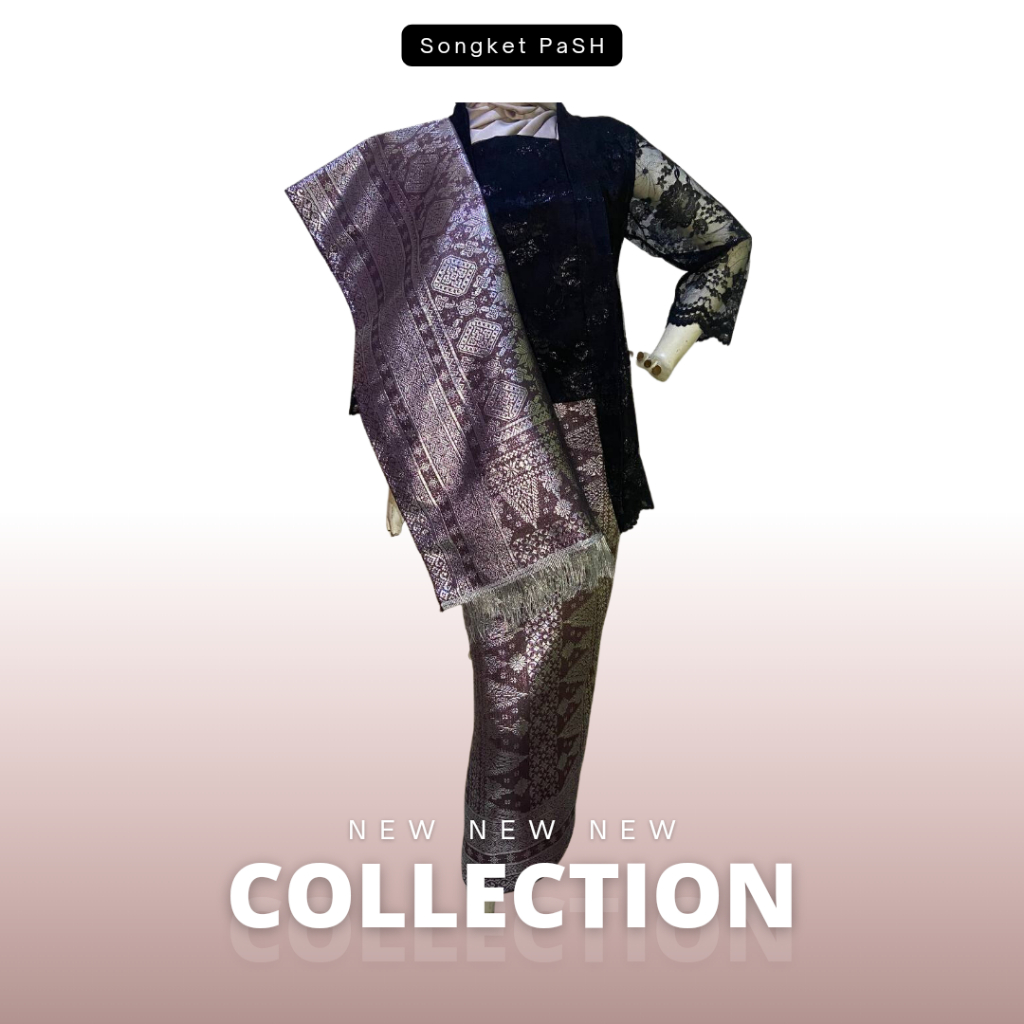 Jual Songket Pash - Songket Lepus Bintang Berantai Khas Palembang ...