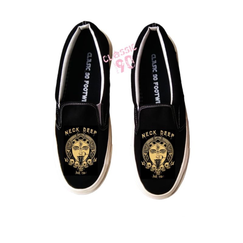 Jual Sepatu Slip on "NECK DEEP" [ PREMIUM ORIGINAL QUALITY | Shopee ...