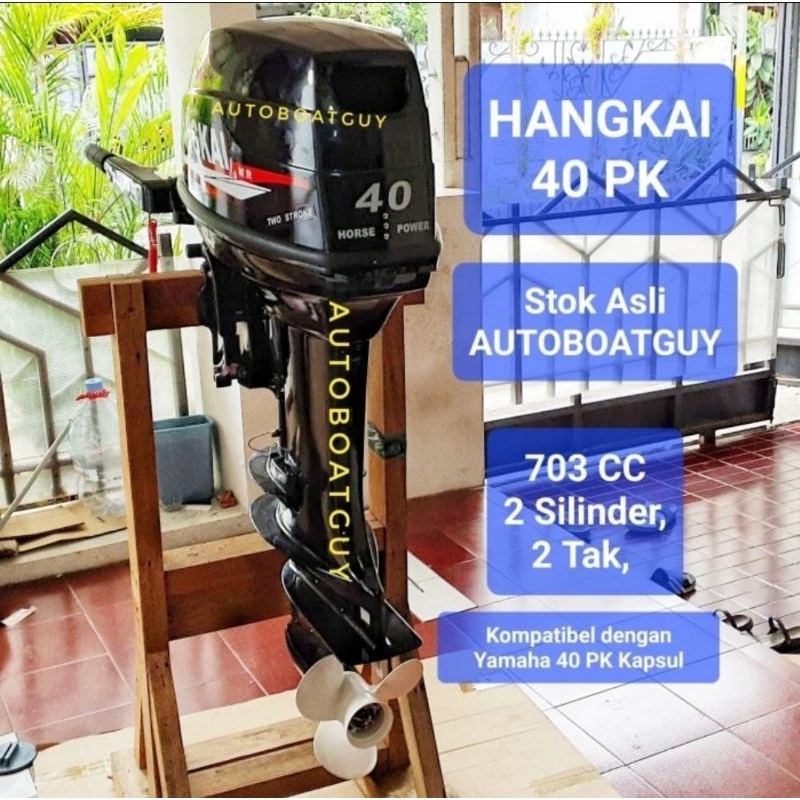 Jual Mesin Tempel HANGKAI 40 PK / HP (Outboard Motor 2 Tak) | Shopee Indonesia