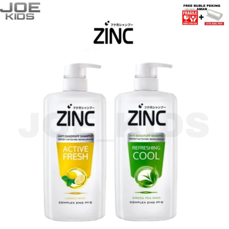 Jual Zinc Shampo Represhing cool Botol 680/Zinc Lemon 680ml | Shopee ...