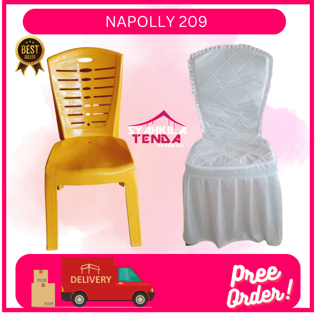 Jual SARUNG KURSI NAPOLY 209/ SARUNG KURSI NAPOLY KUMPLIT (SATU WARNA ...