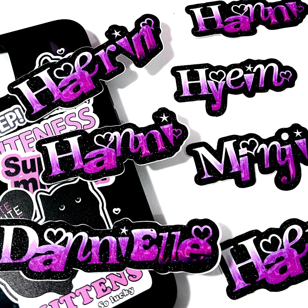 Jual NEWJEANS MEMBER NAME STICKER | STICKER NEWJEANS | Shopee Indonesia