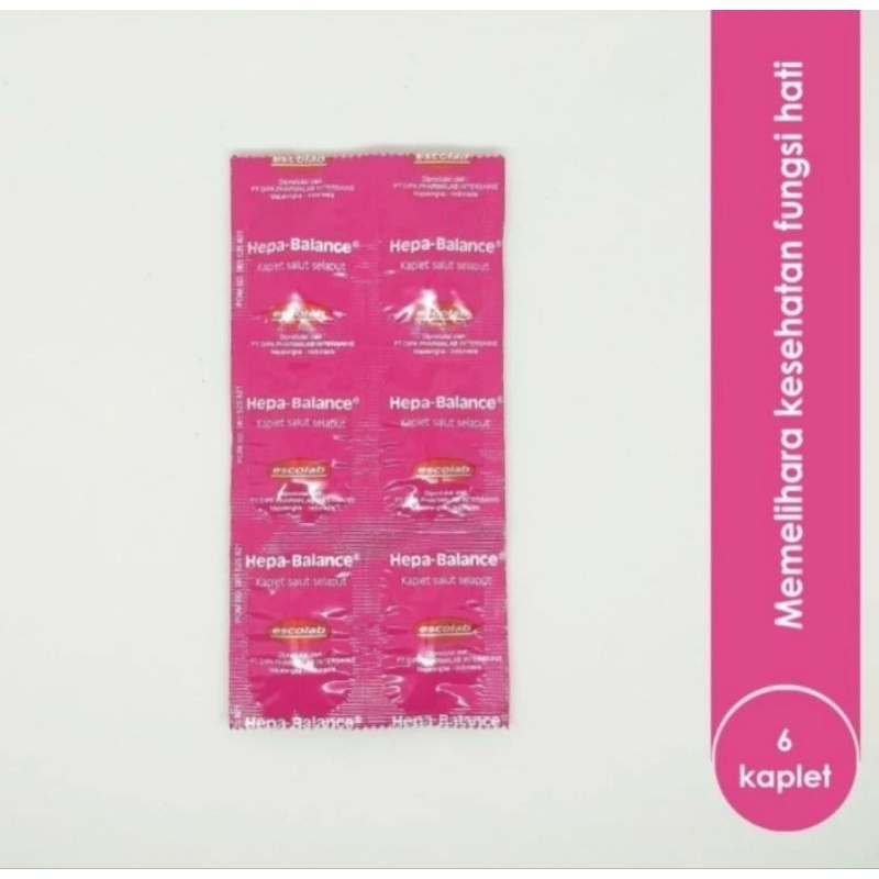 Jual Hepa Balance Strip 6 Kapsul | Shopee Indonesia