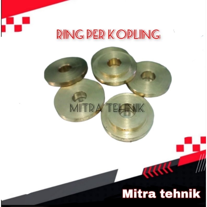 Jual Ring per kopling smash ring kuningan murni | Shopee Indonesia
