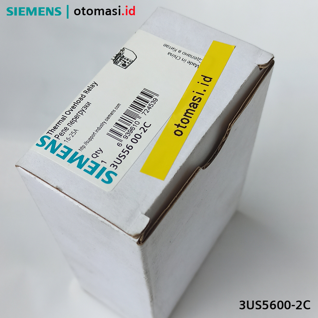 Jual 3US5600-2C Thermal Overload Relay Siemens 16-25A, 1 NO + 1 NC ...