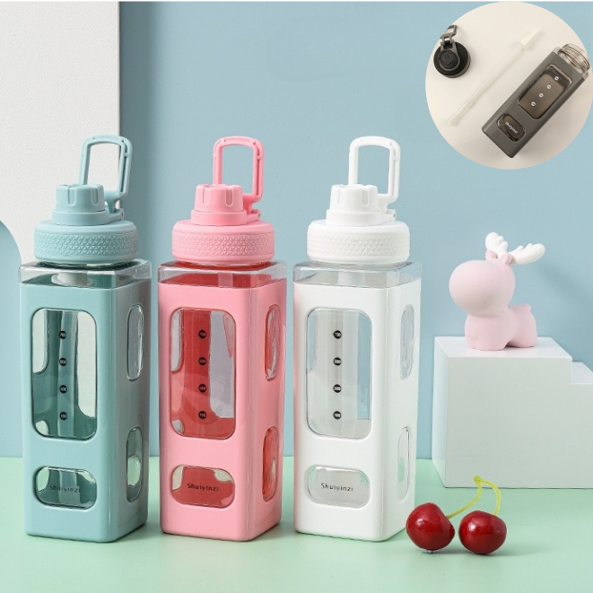 Jual BTL008 Botol Minum Plastik Cantik Air Comel Anak Sekolah Korea ...
