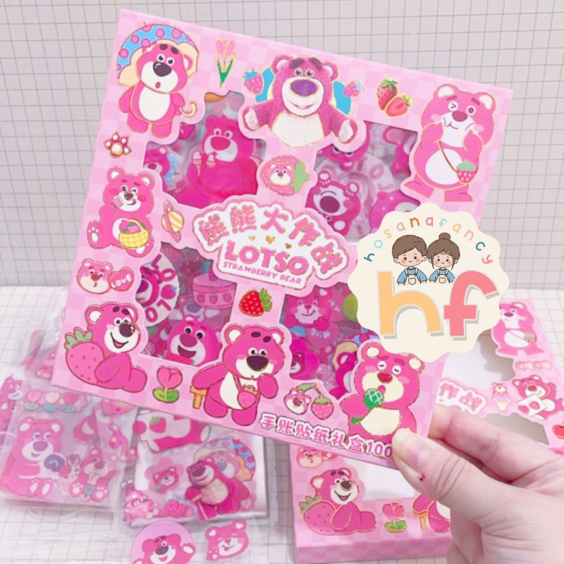 Jual Sticker Lotso Stiker waterproof 100pcs --BA121 | Shopee Indonesia