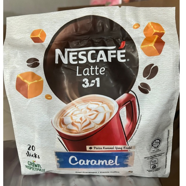 Jual nescafe latte caramel 3in1 | Shopee Indonesia