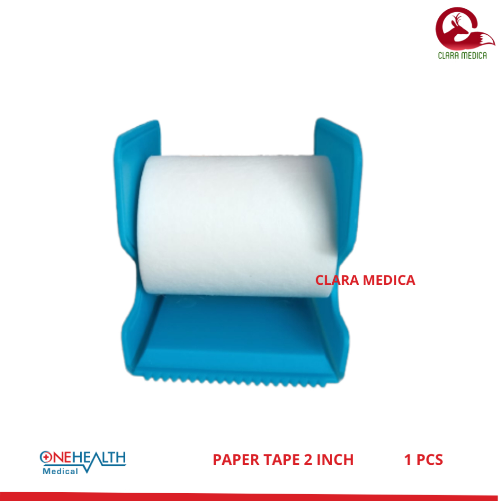 Jual Onehealth Paper Tape Plester Luka Surgical Tape 2 inch x 10 yard ...