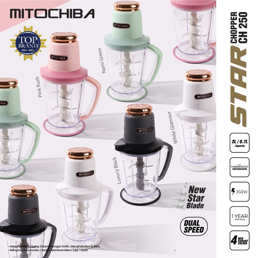 Jual Mitochiba Mito Chopper CH250 CH-250 Starblade Original Garansi Resmi | Shopee Indonesia
