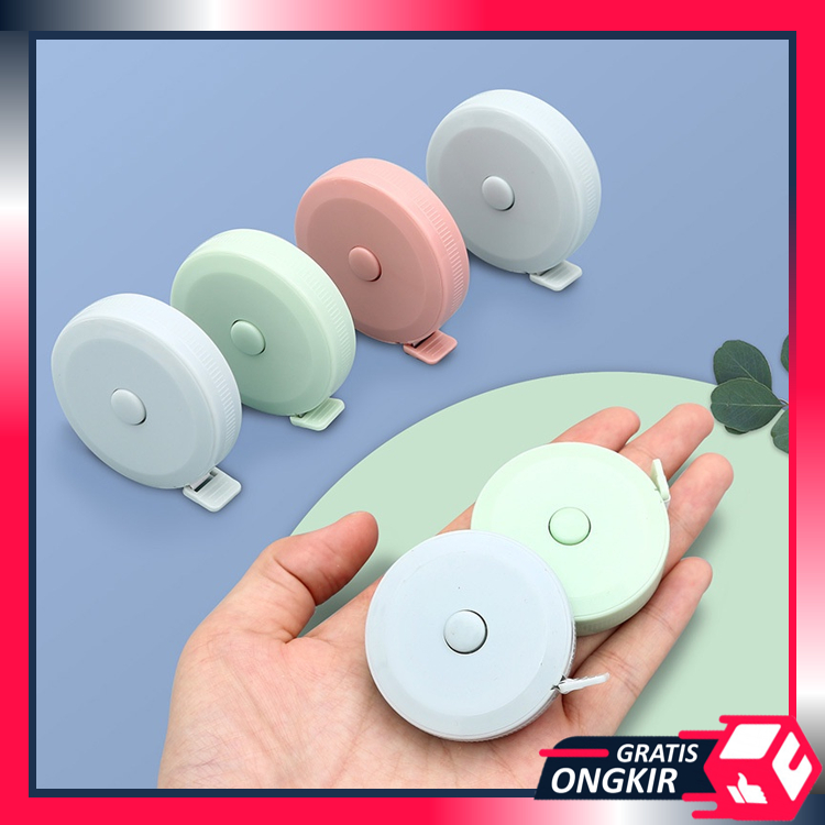 Jual Gratis Ongkir - H5605 Meteran Kain Mini / Meteran Mini Bulat ...