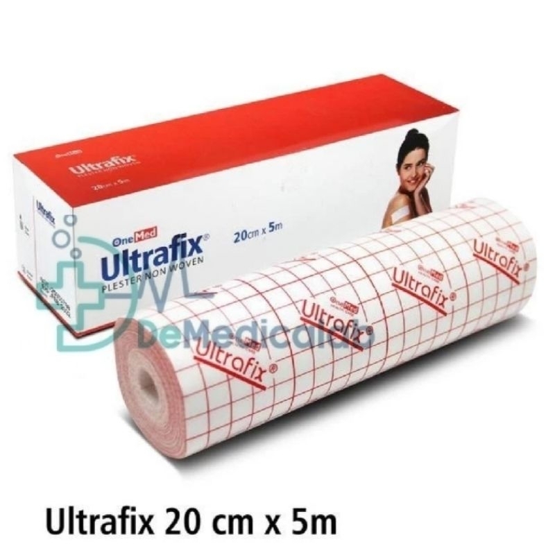 Jual Ultrafix Ultrapix Plester Luka OneMed 20cmx5m | Shopee Indonesia