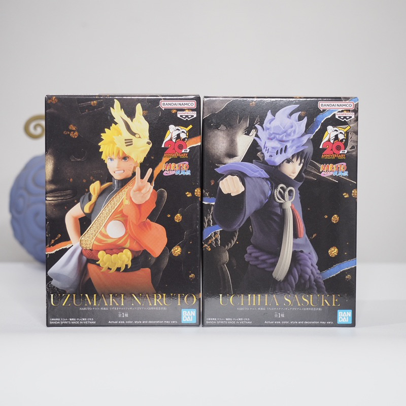 Jual Naruto Shippuden Uzumaki Uchiha Sasuke 20th Anniversary Bandai ...