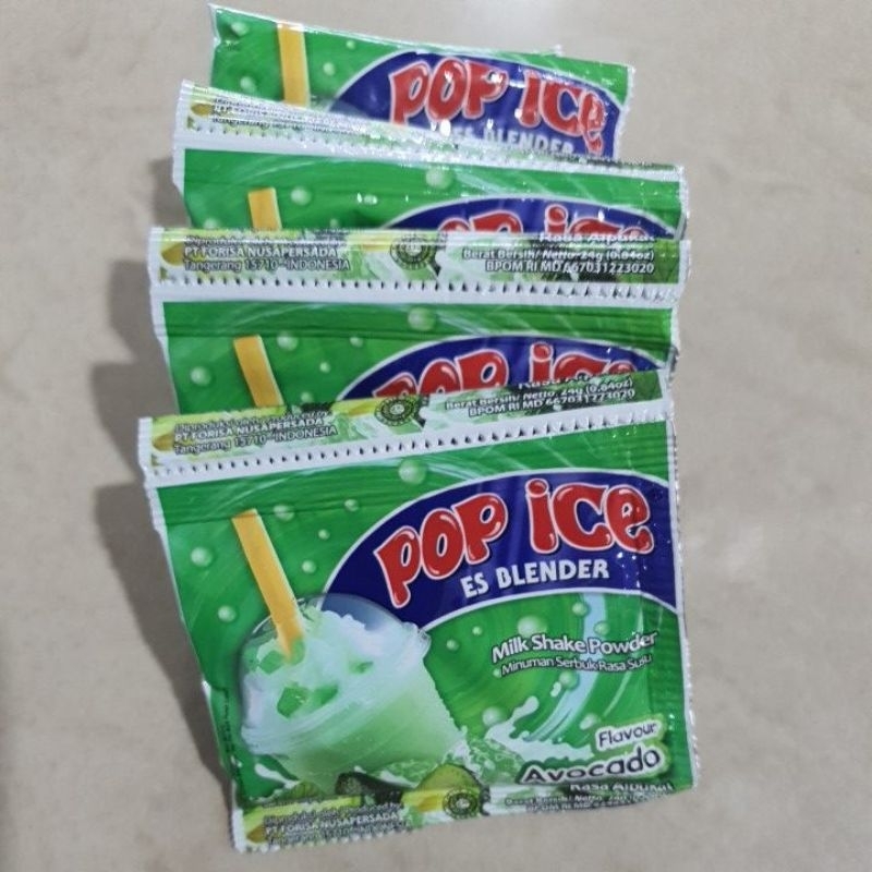 Jual Pop Ice Avocado 1renceng (10pcs) | Shopee Indonesia