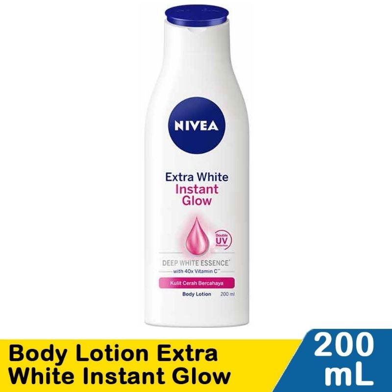 Jual Nivea Extra White Instant Glow 200 Ml Shopee Indonesia