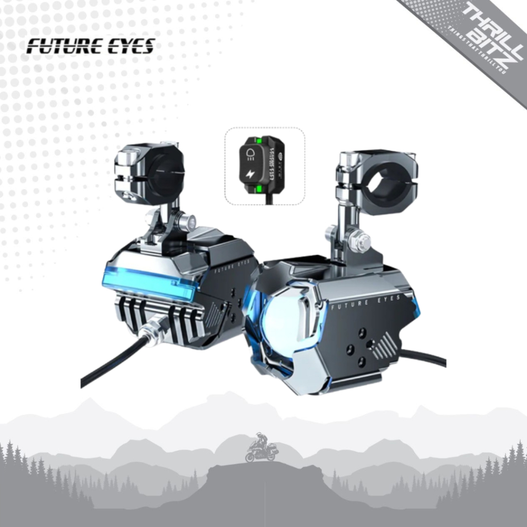 Jual Future Eyes F2 Pro Auxiliary Motorcycle Light | Shopee Indonesia