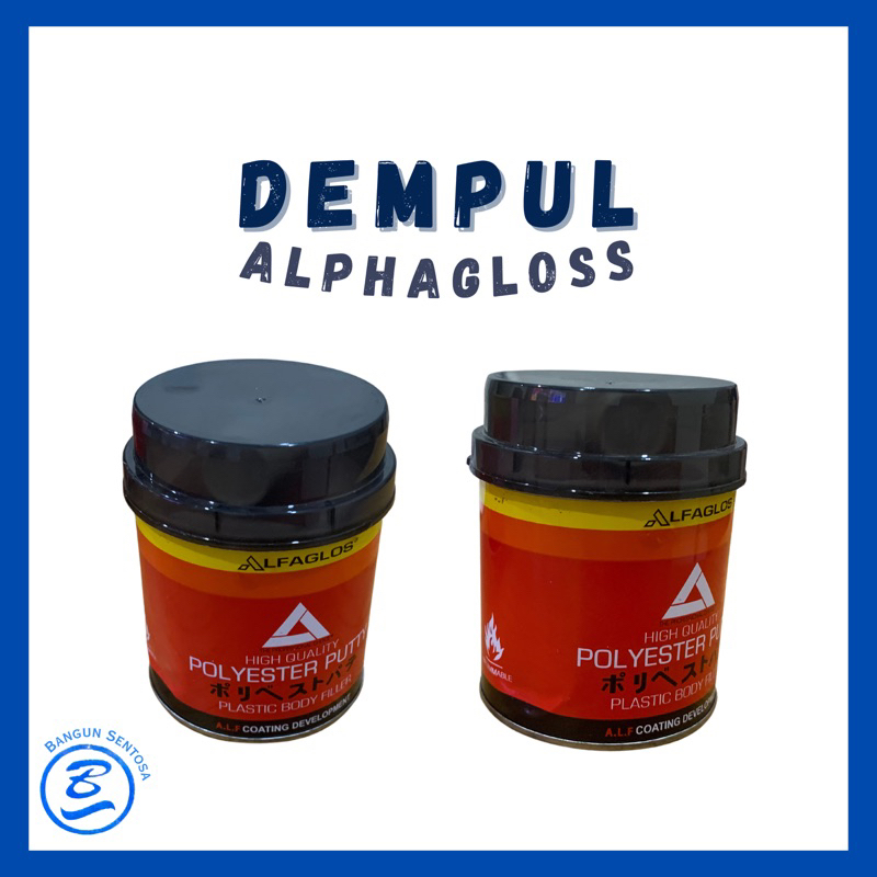 Jual Dempul Alfaglos | 1/4kg, 1kg | Shopee Indonesia